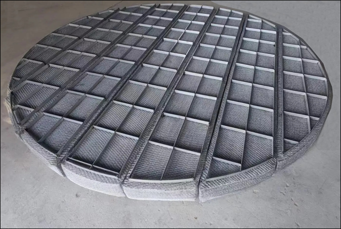 Shock Absorption Type Demister Pad Reinforced with Fabric Cover ...